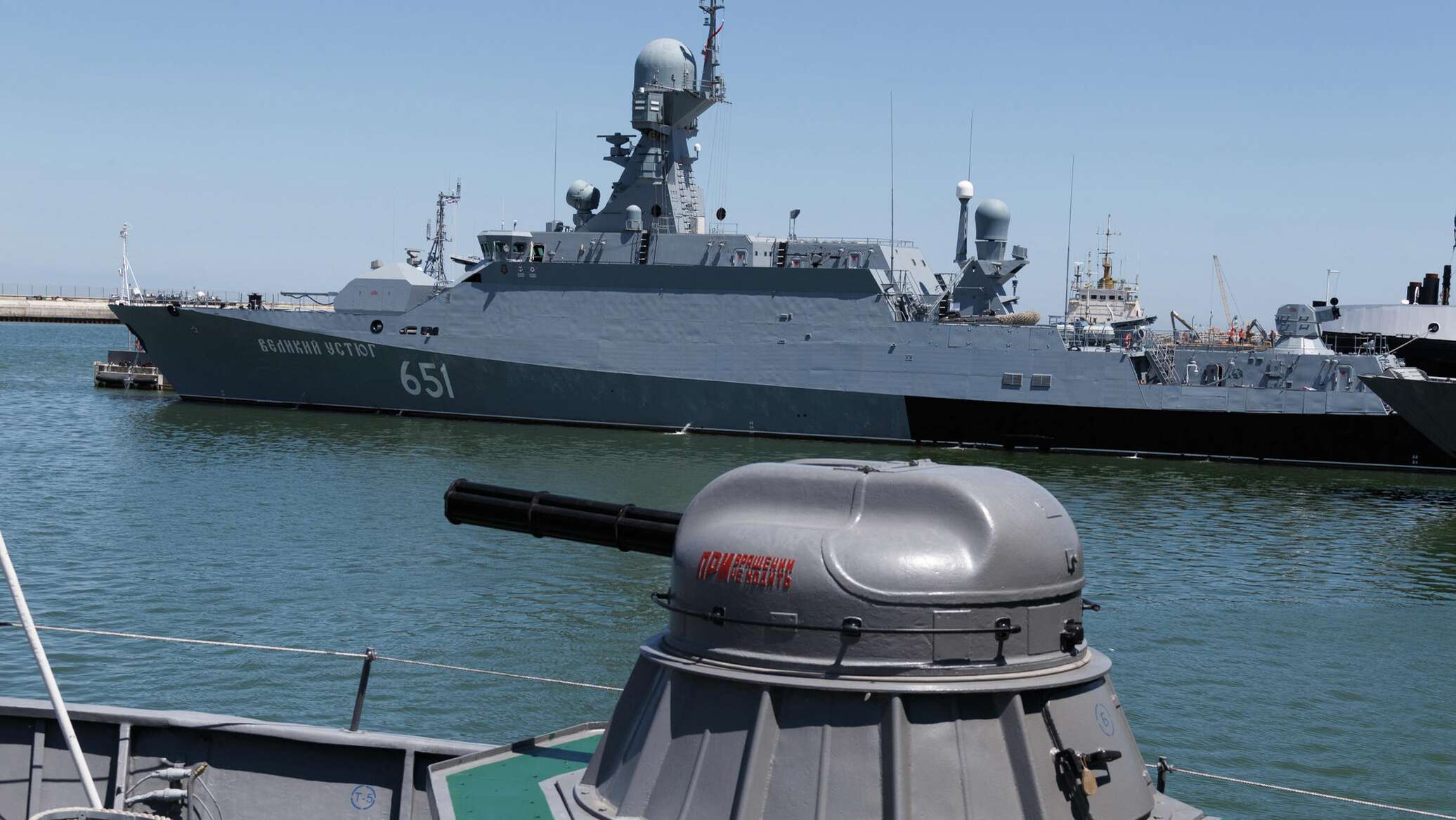 De ce navele flotilei Caspice au fost mutate în Kaspiisk