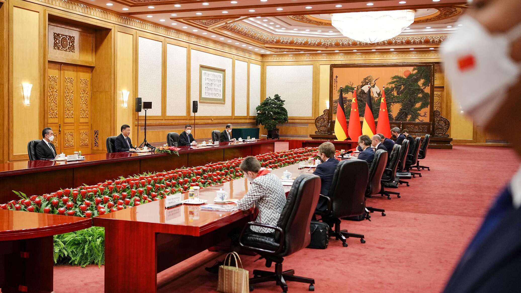 Си Цзиньпин на встрече с Олафом Шольцем рассказал об отношениях Китая и ЕС