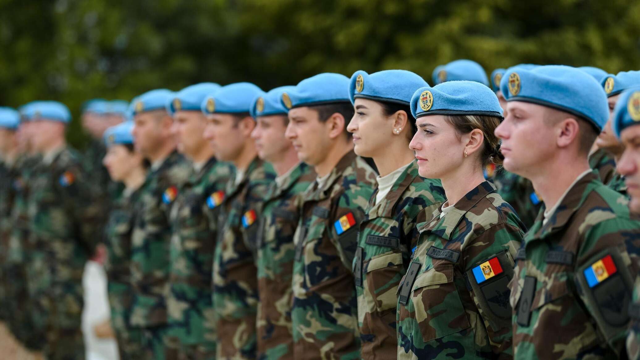 Очередной молдавский контингент направлен в Косово в рамках миротворческой миссии KFOR - 25.07. ...